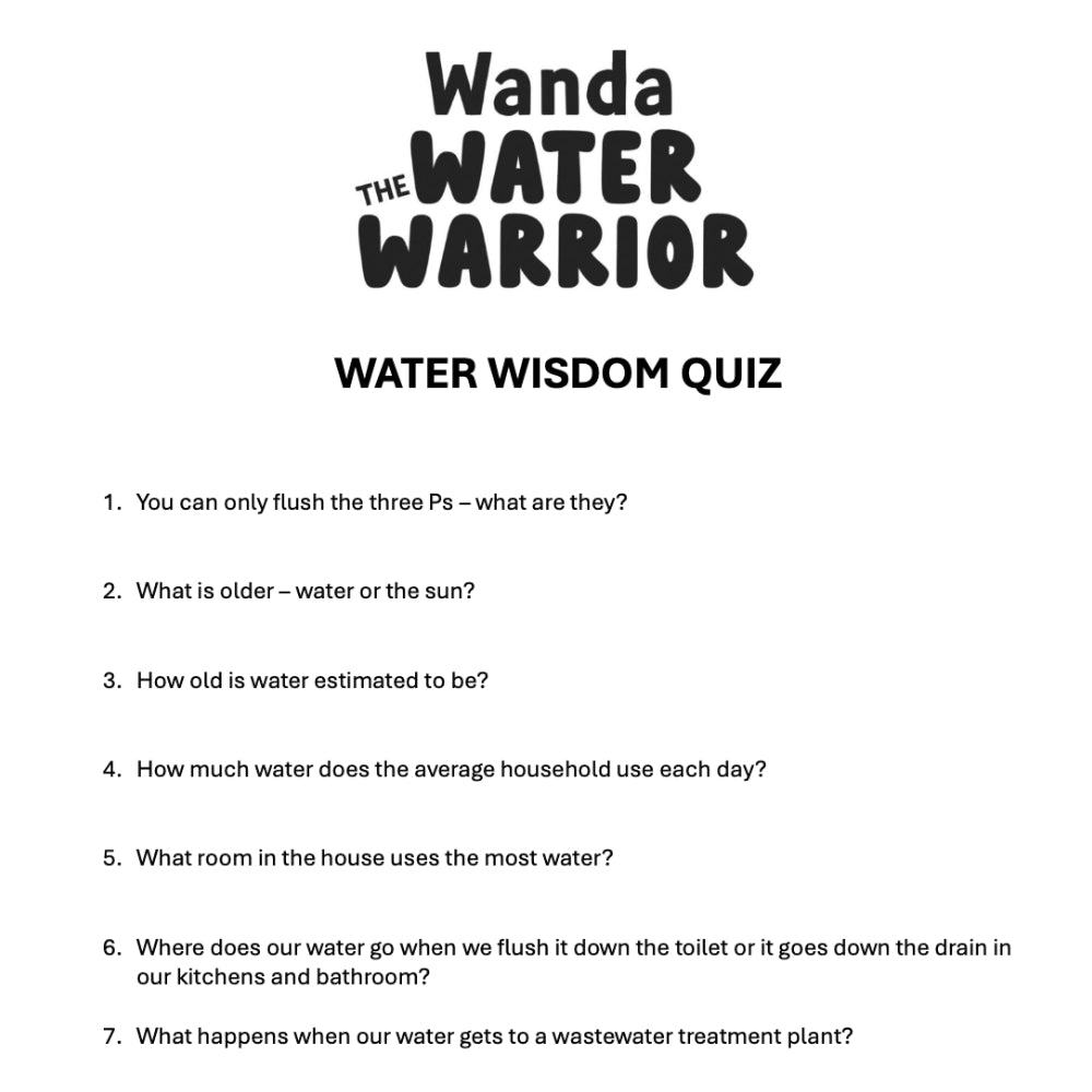 Resources | Learn how to be Water Warrior – Wanda the Water Warrior